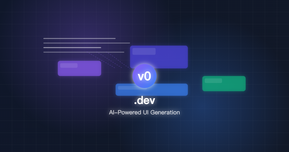 V0.dev - AI-Powered UI Generation