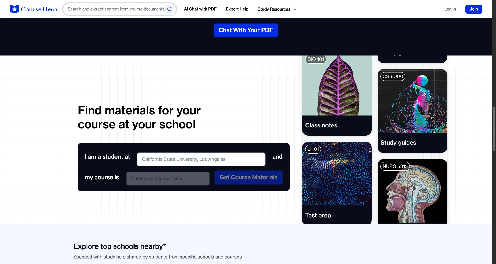 Course Hero - AI-powered study platform for students