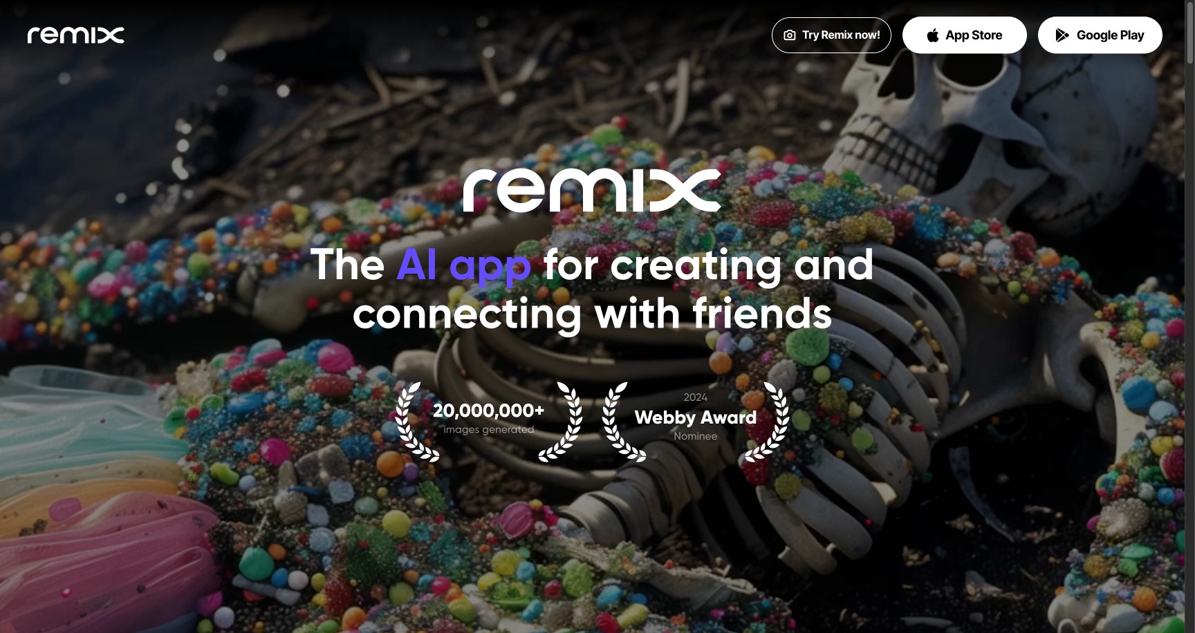 Remix AI - AI-Powered Creativity App